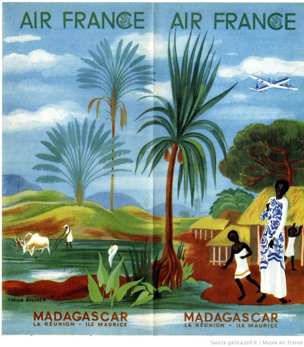 Affiches de la quinzaine : Lucien Boucher pour Air France - Périples et ... Affiches de la quinzaine : Lucien Boucher pour Air France - Périples et ...
